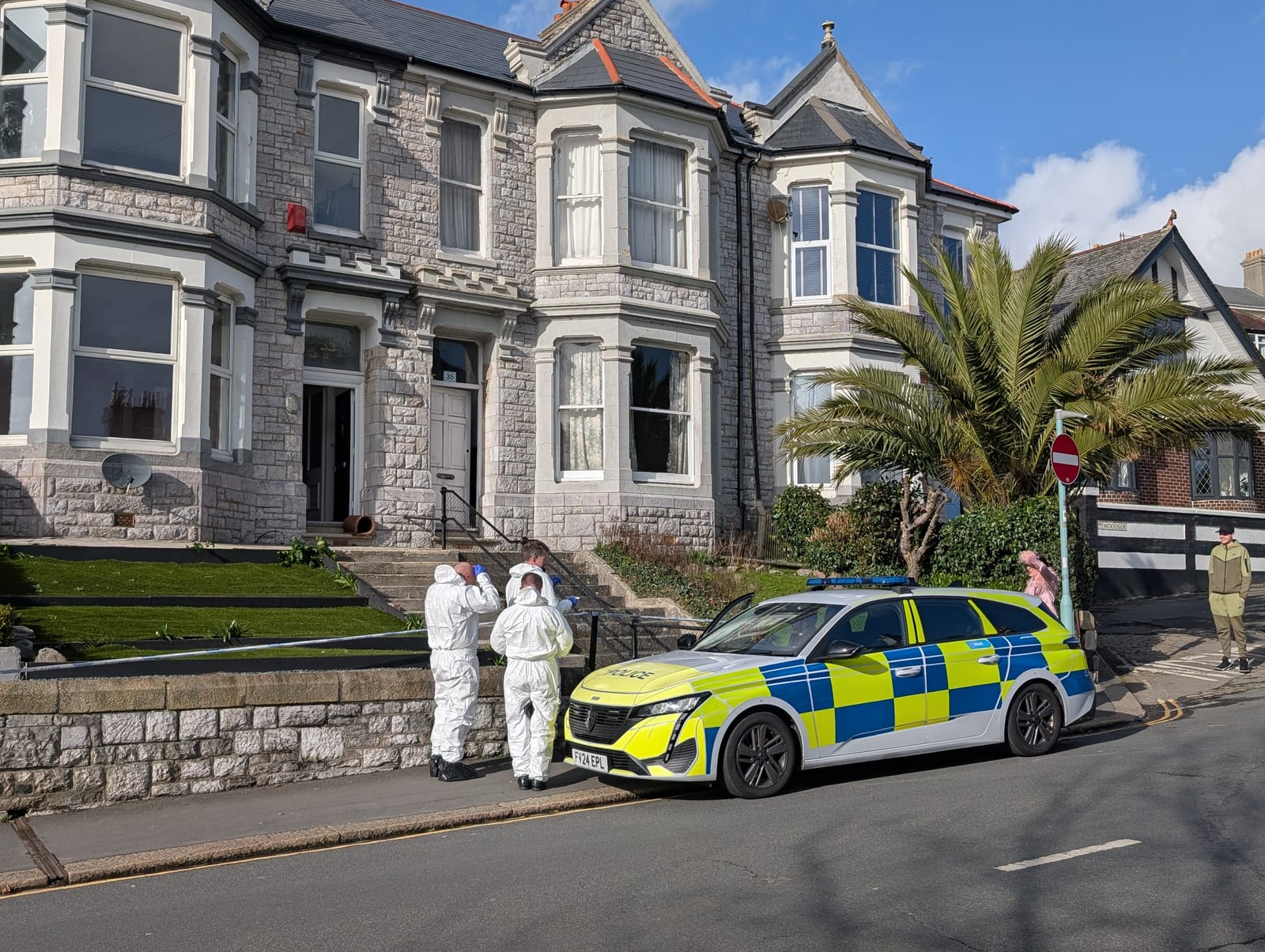 Three deny murder of Plymouth Dad Danny Cahalane after acid attack