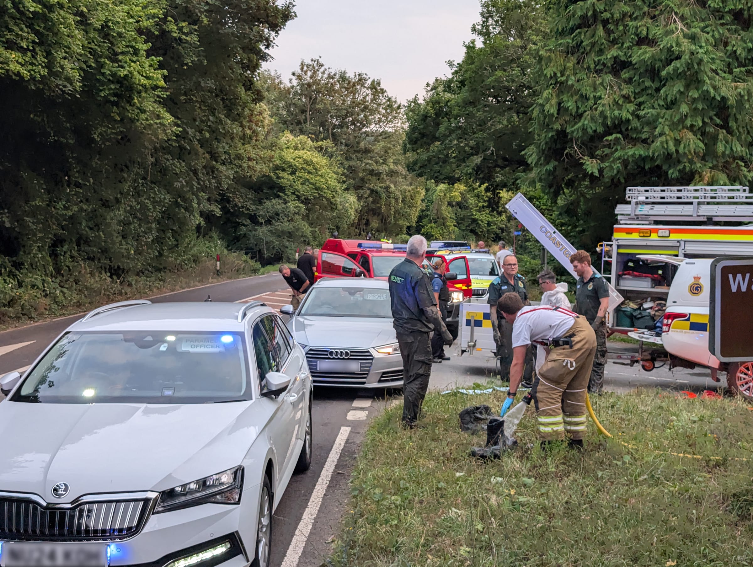 All 999 services rush to Wacker Quay incident near Torpoint